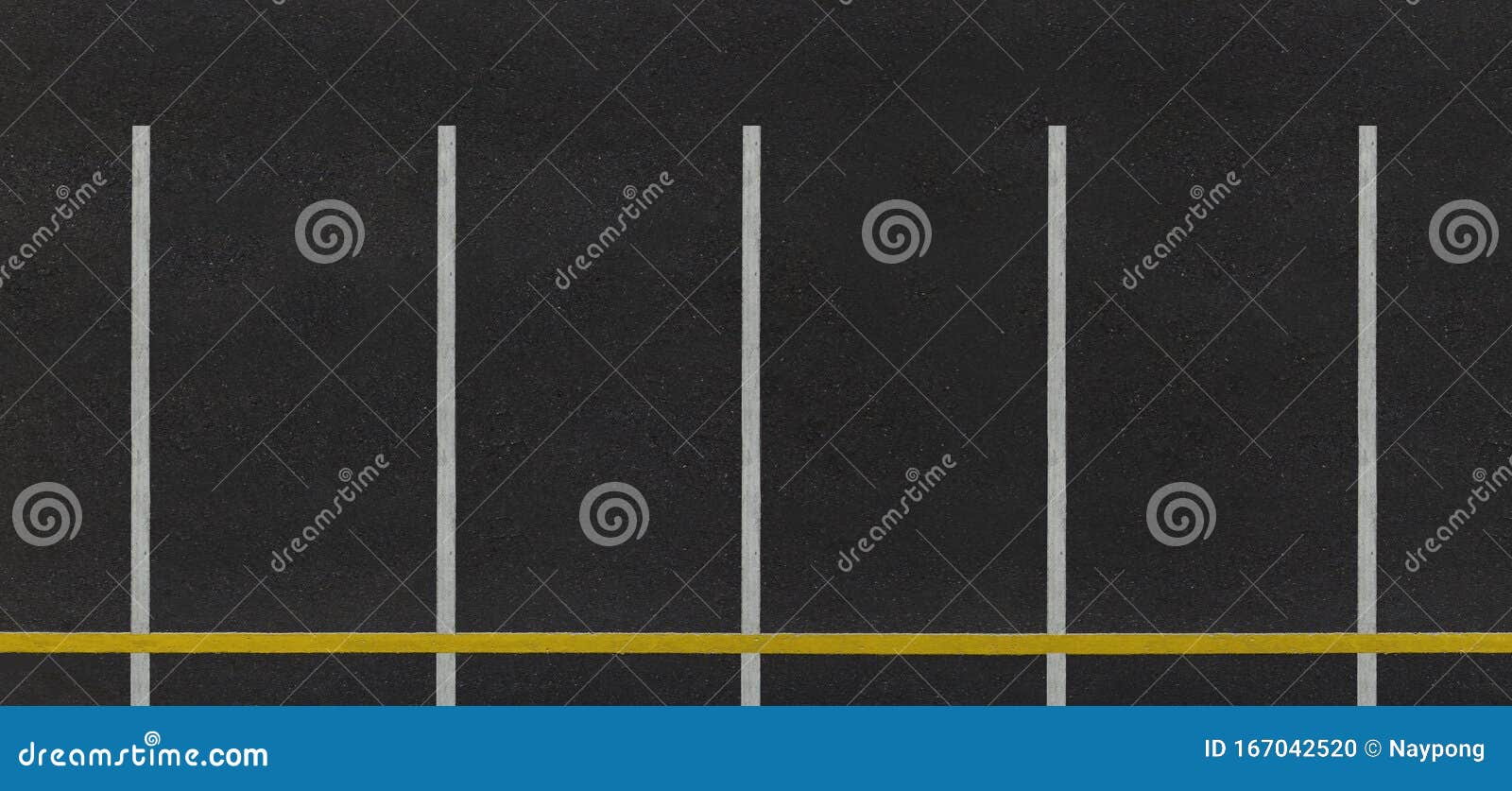 Top view of parking lot stock photo. Image of sign, lines - 167042520