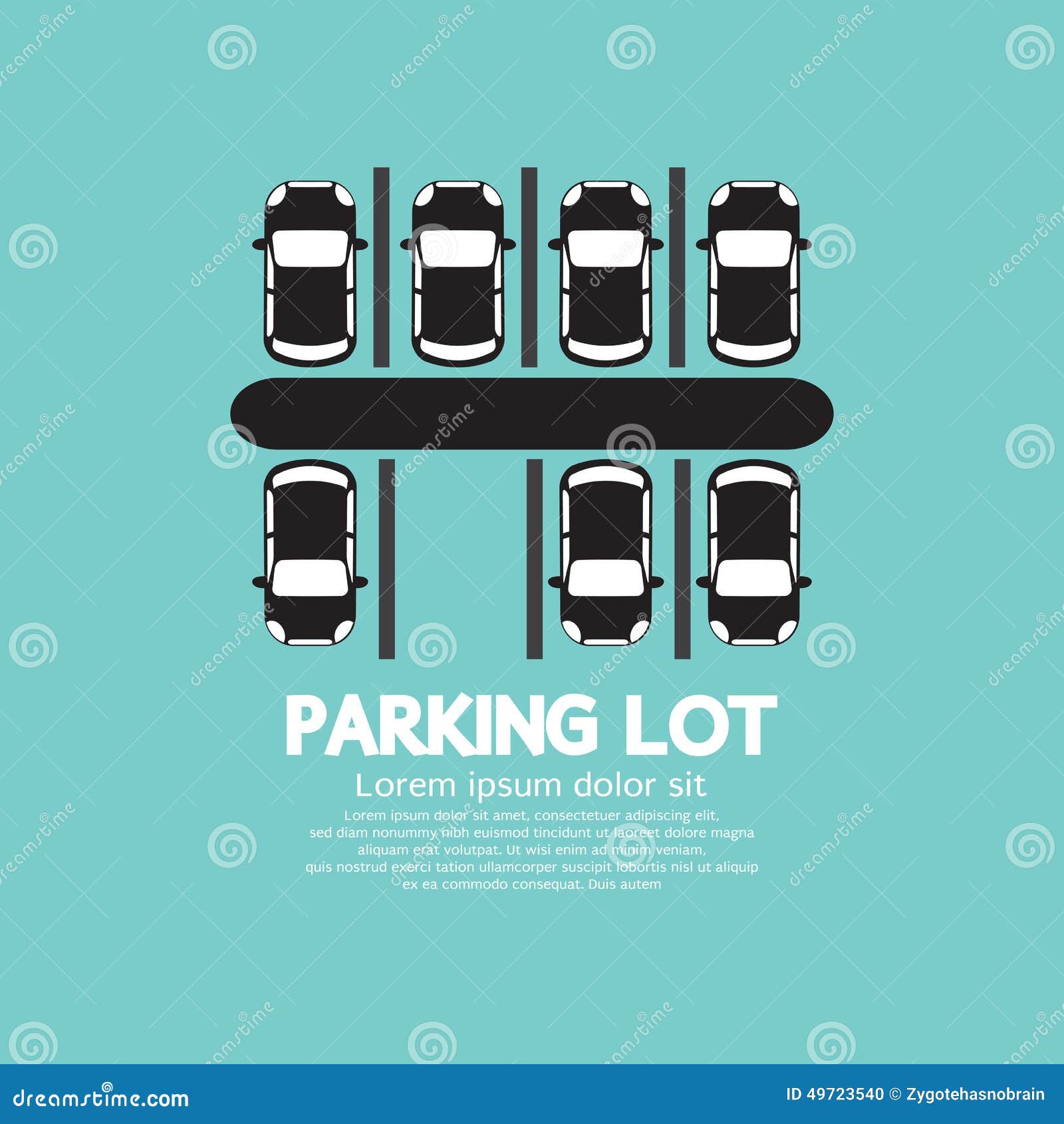 Parking Lot Vector