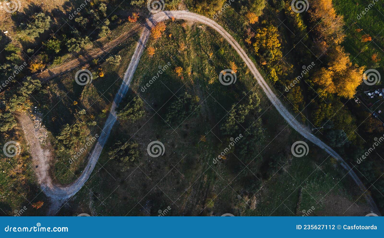 Top View of a Pathway in a Village Stock Photo - Image of beautiful ...