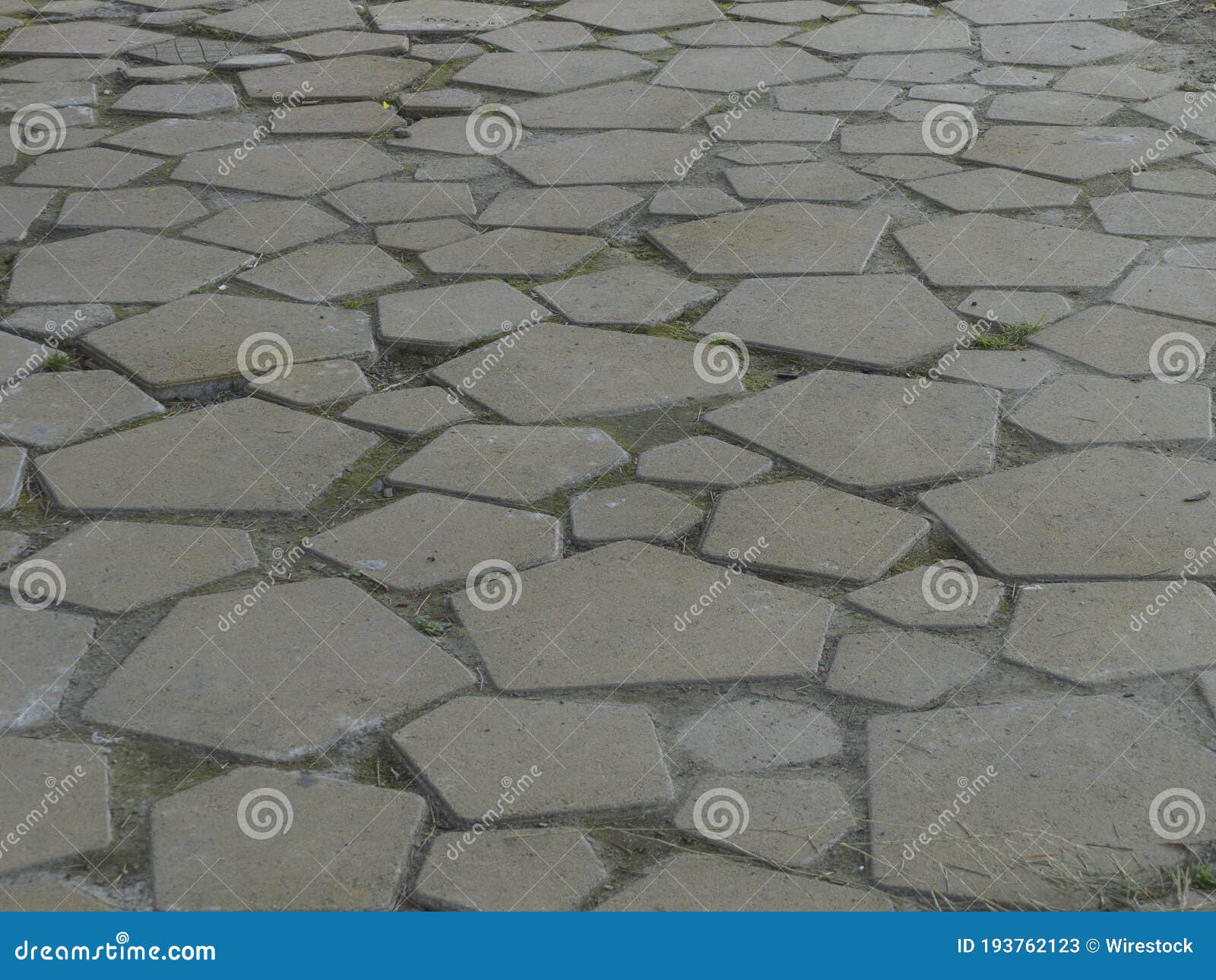 Top View of the Paving Stone Background - Perfect for Background or ...