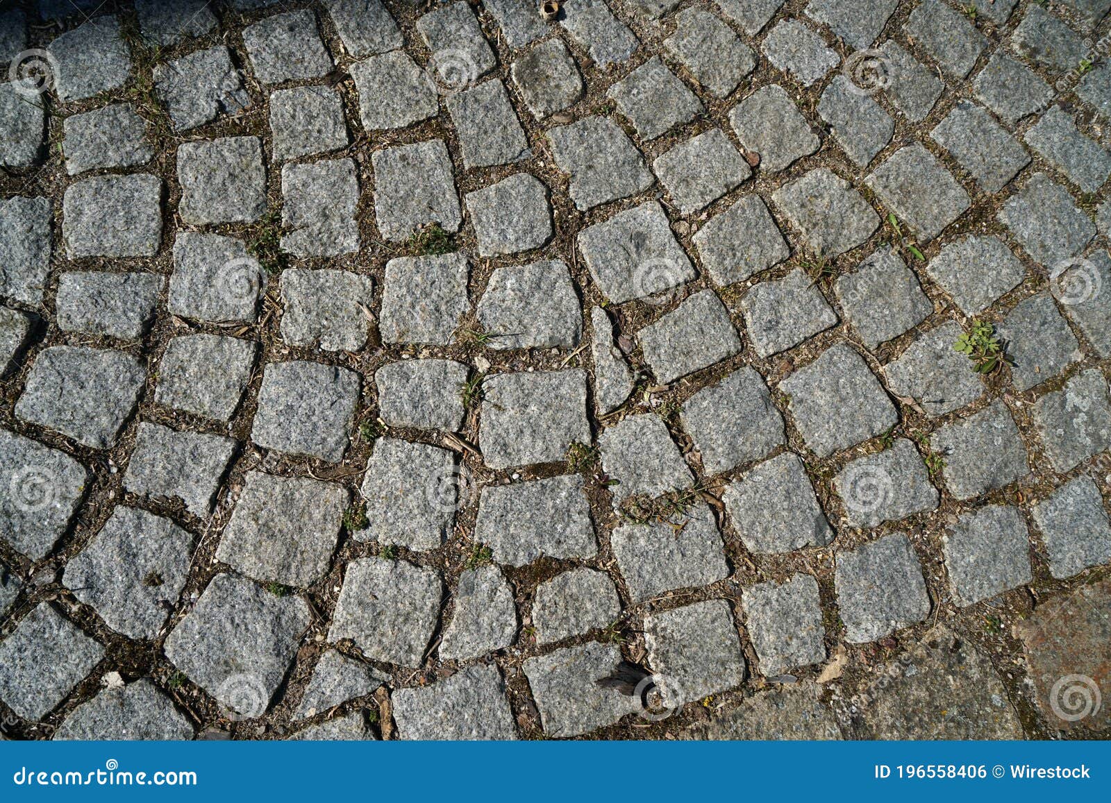 Top View of a Paving Stone Texture Stock Photo - Image of material ...