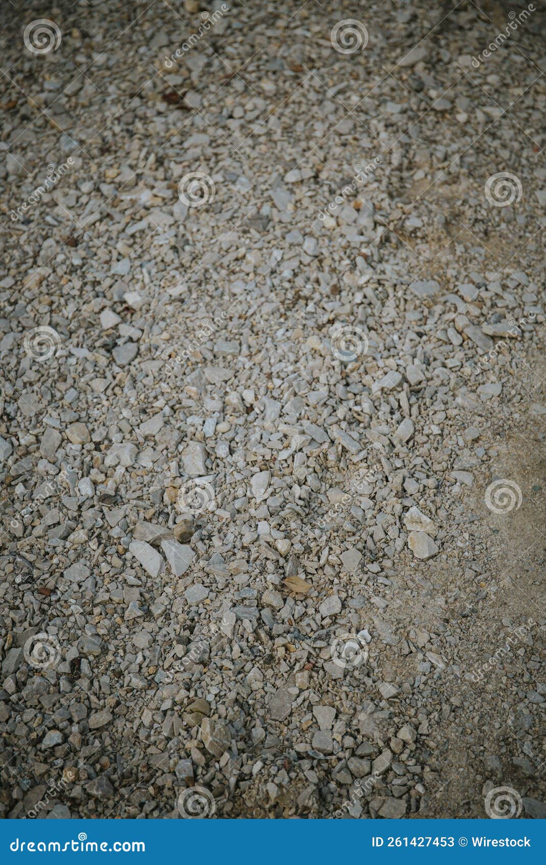 Top View of Pebbled Ground Texture Stock Image - Image of dust, stones ...