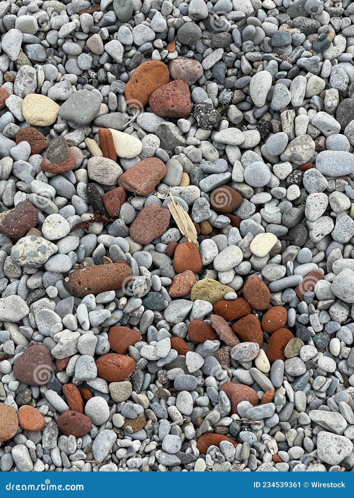 Top View of Pebbles Texture Background Stock Image - Image of backdrop ...