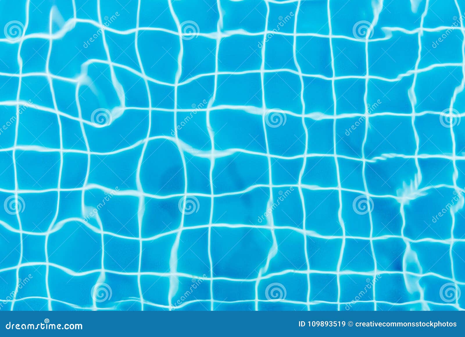 Top View Photography Of Blue Pool Tiles Picture. Image: 109893519