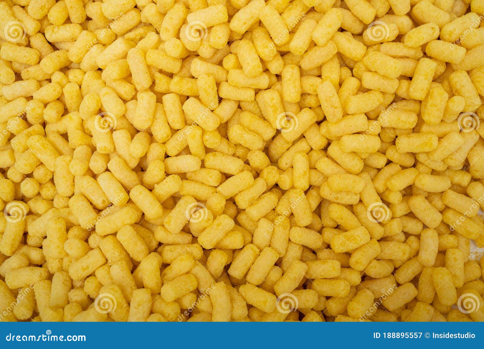 Top View on a Pile of Corn Sticks. Background and Texture. Crispy ...