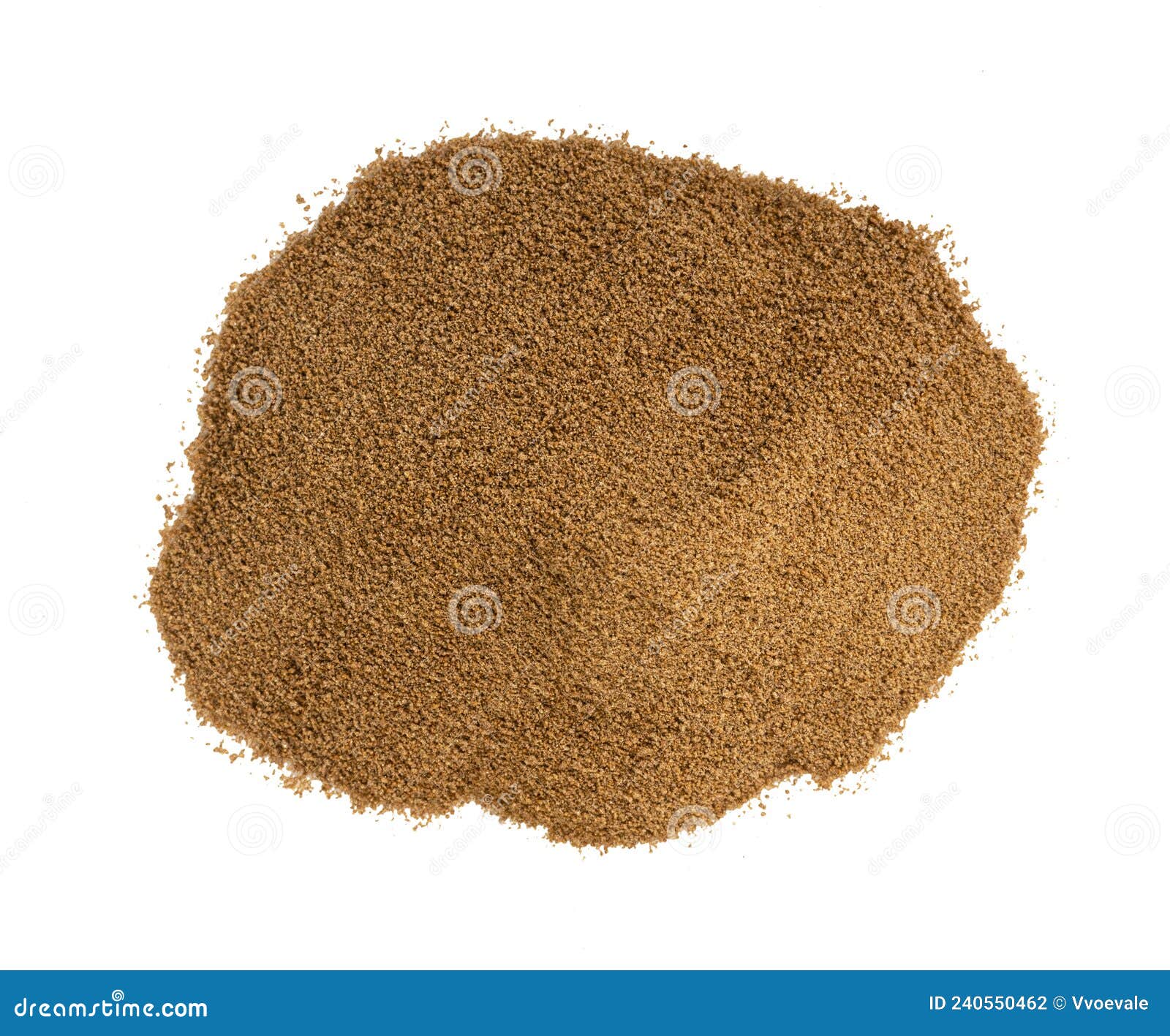 Top View of Pile of Ground Roasted Chicory Root Stock Photo - Image of ...