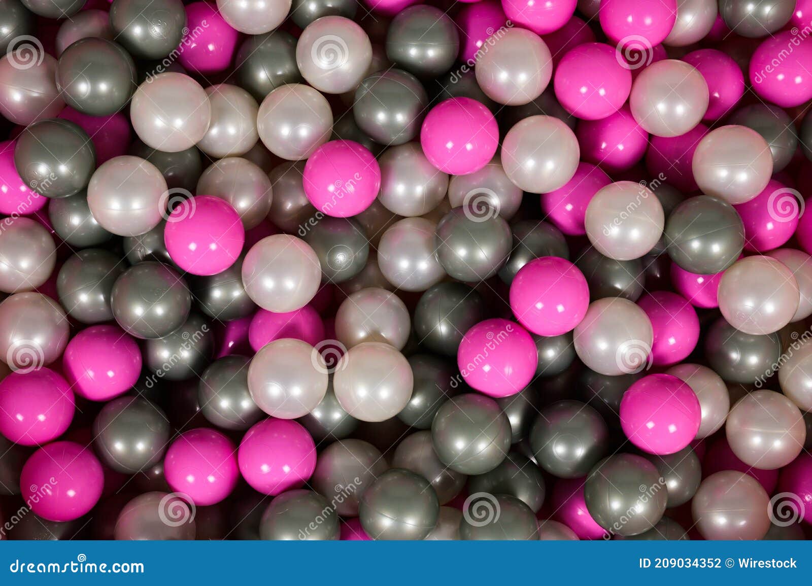Top View of Pink Dry Pool Balls One on Another Stock Photo - Image of ...