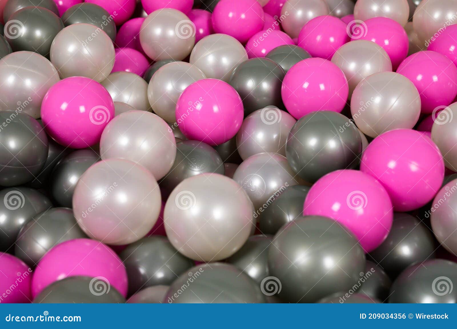 Top View of Pink Dry Pool Balls One on Another Stock Photo - Image of ...
