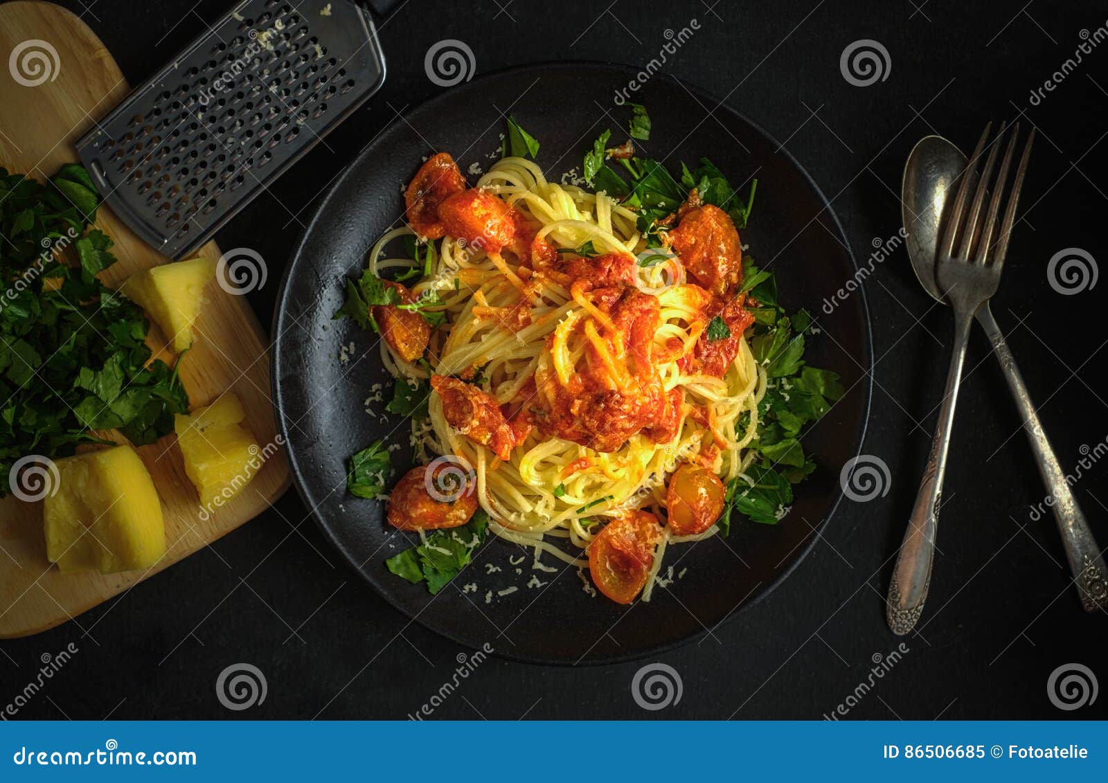 Plate Of Spaghetti Made Of Rubber Bands Stock Photo | CartoonDealer.com ...