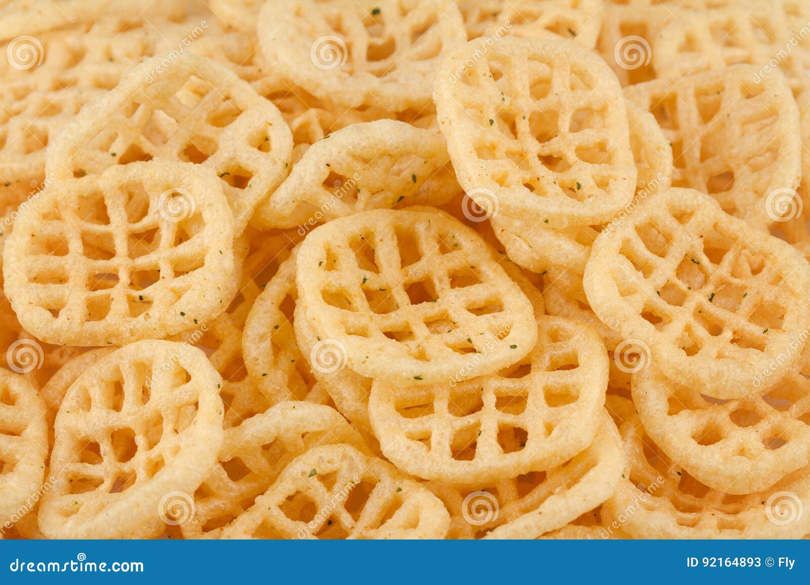 Top View of Potato Snacks Pile Stock Image - Image of delicious ...