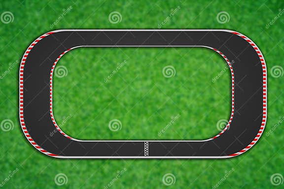Top view of race circuit. stock image. Image of drive - 69400899