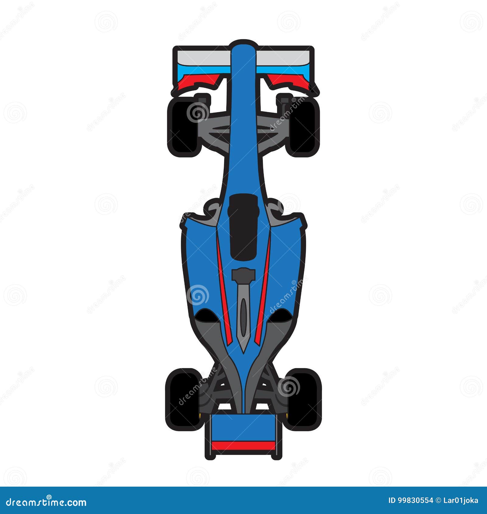 Race Car Top View