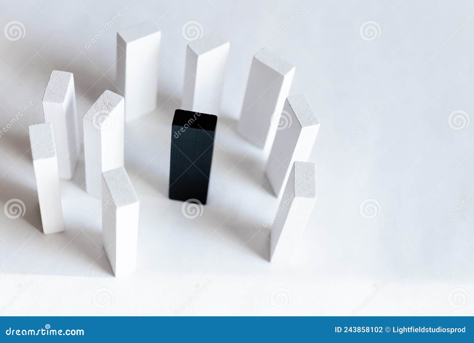 Top View of Rectangular Black and Stock Photo - Image of texture, black ...