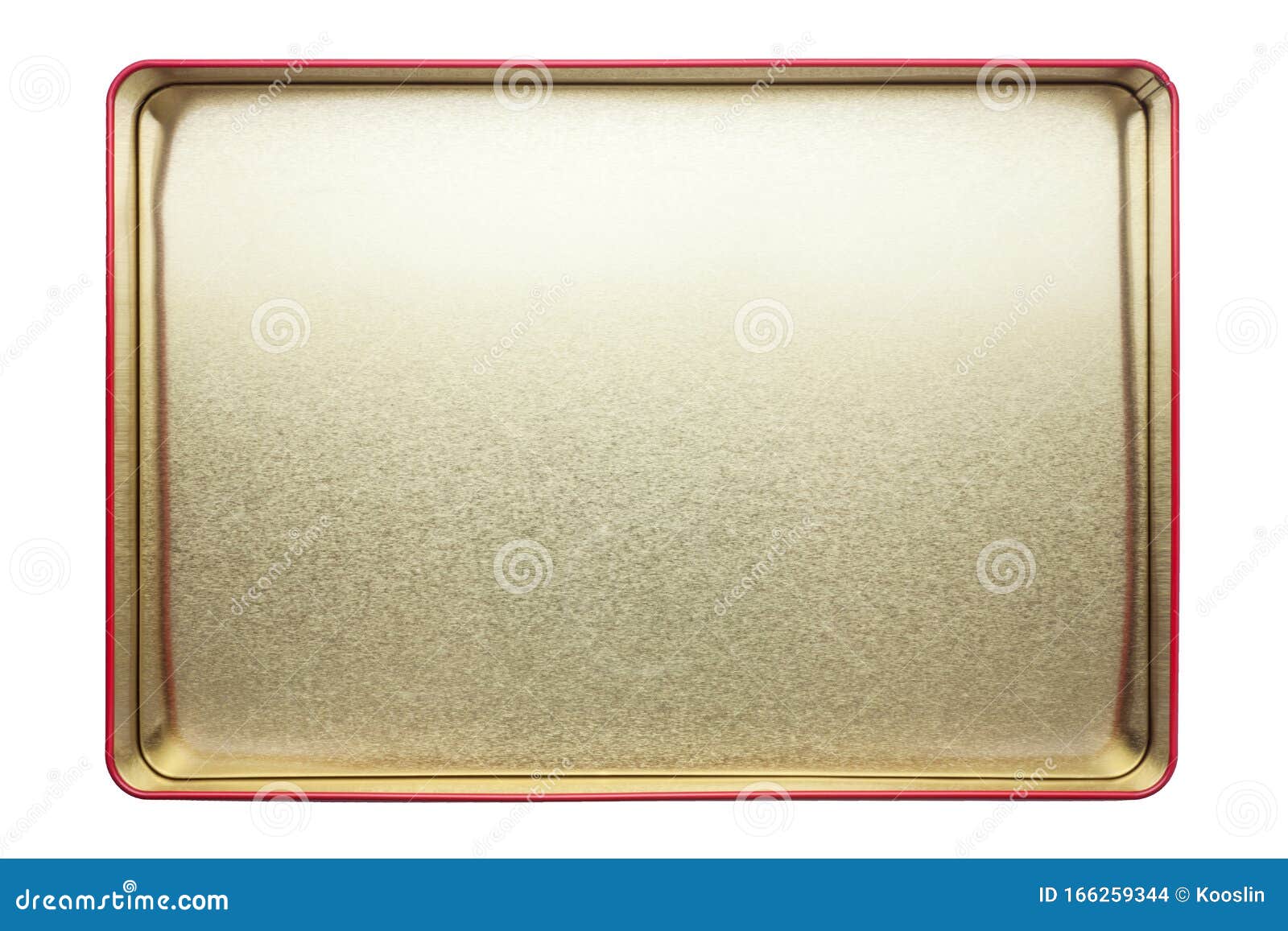Top View of Rectangular Metal Box Stock Photo - Image of package ...