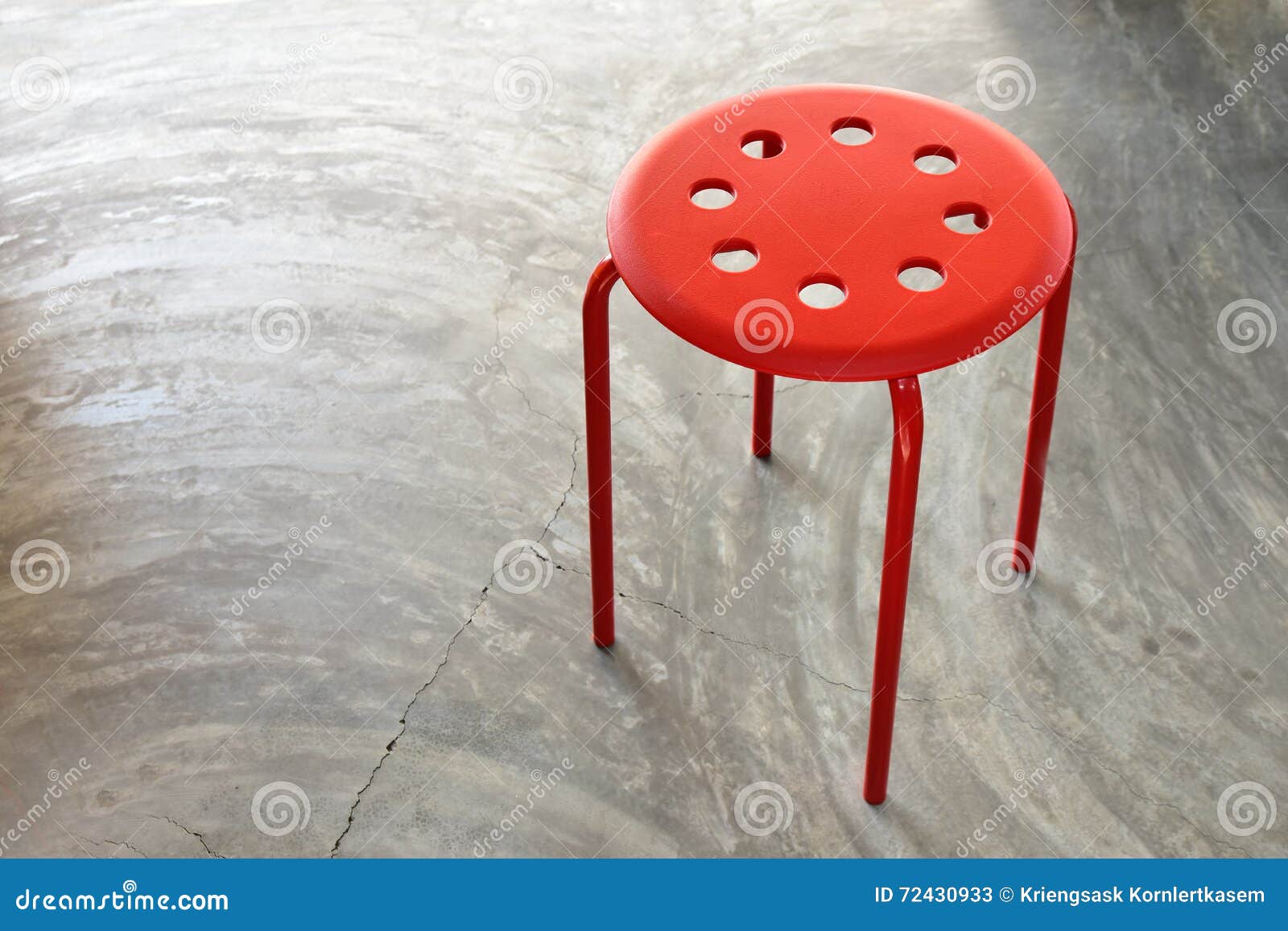 Top View Red Chairs on Concrete Stock Image - Image of elegance, chair ...
