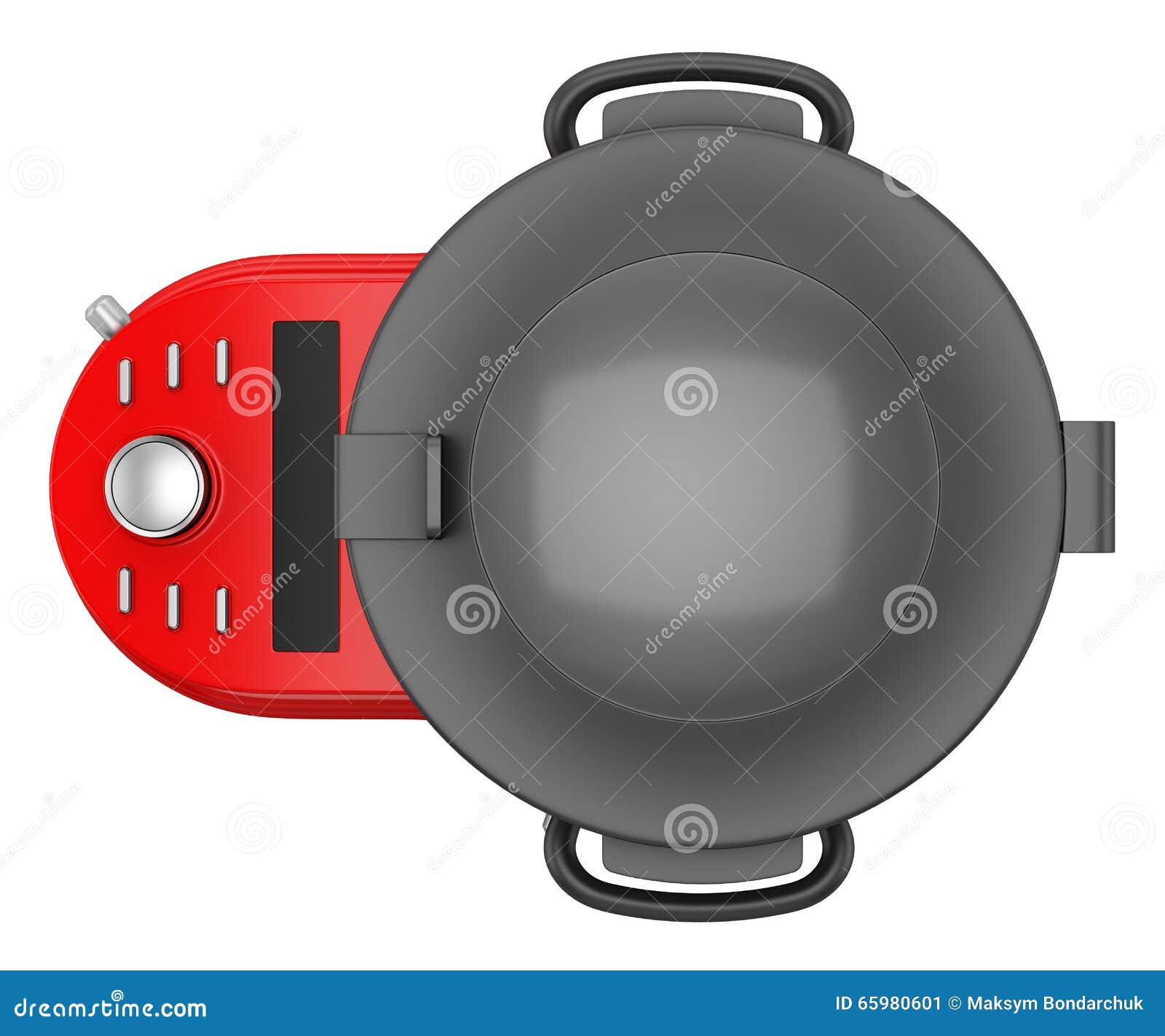 Red Food Processor Or Stand Mixer, Kitchen Electrical Equipment For ...