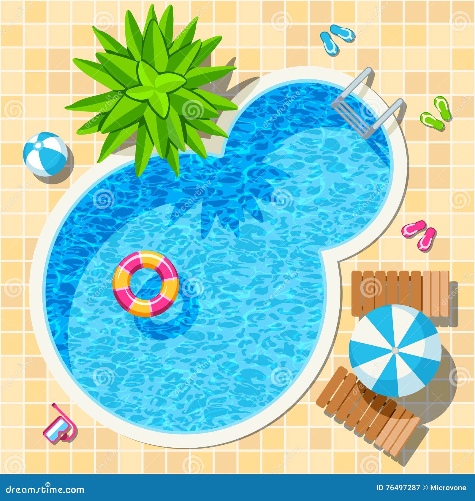 Swimming Pool Vector