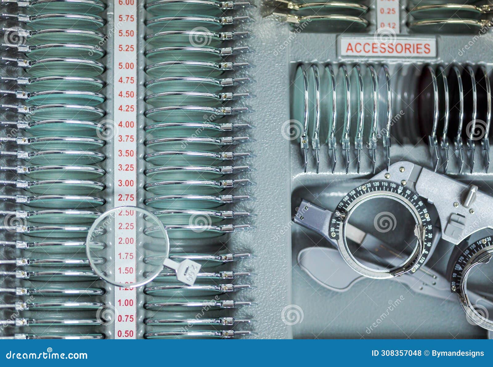 A Set Of Replaceable Lenses And A Special Universal Trial Ophthalmic ...