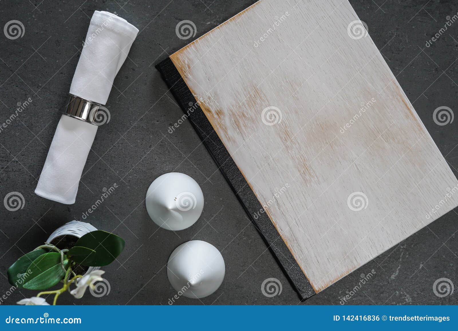 Top View of a Restaurant Menu Stock Photo - Image of delicious, hotel ...