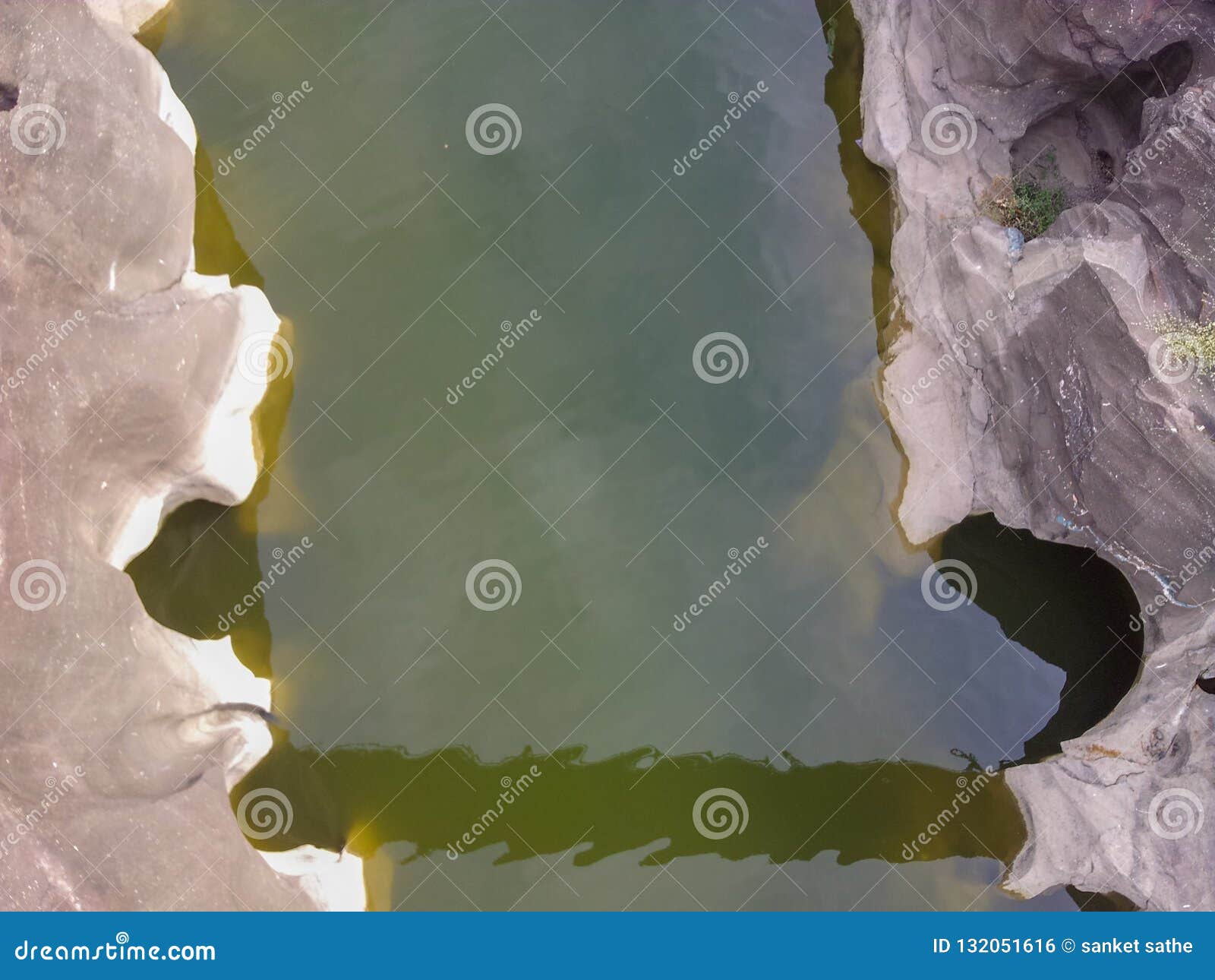 Top view of river stock photo. Image of rock, view, geology - 132051616
