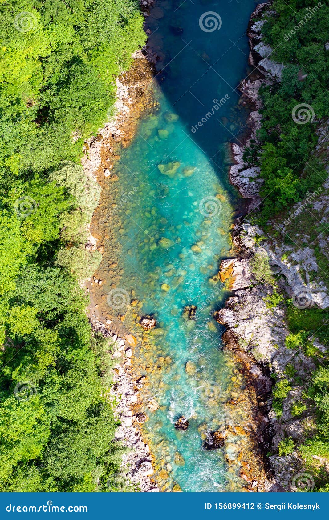 Top view of river stock photo. Image of scenic, pattern - 156899412