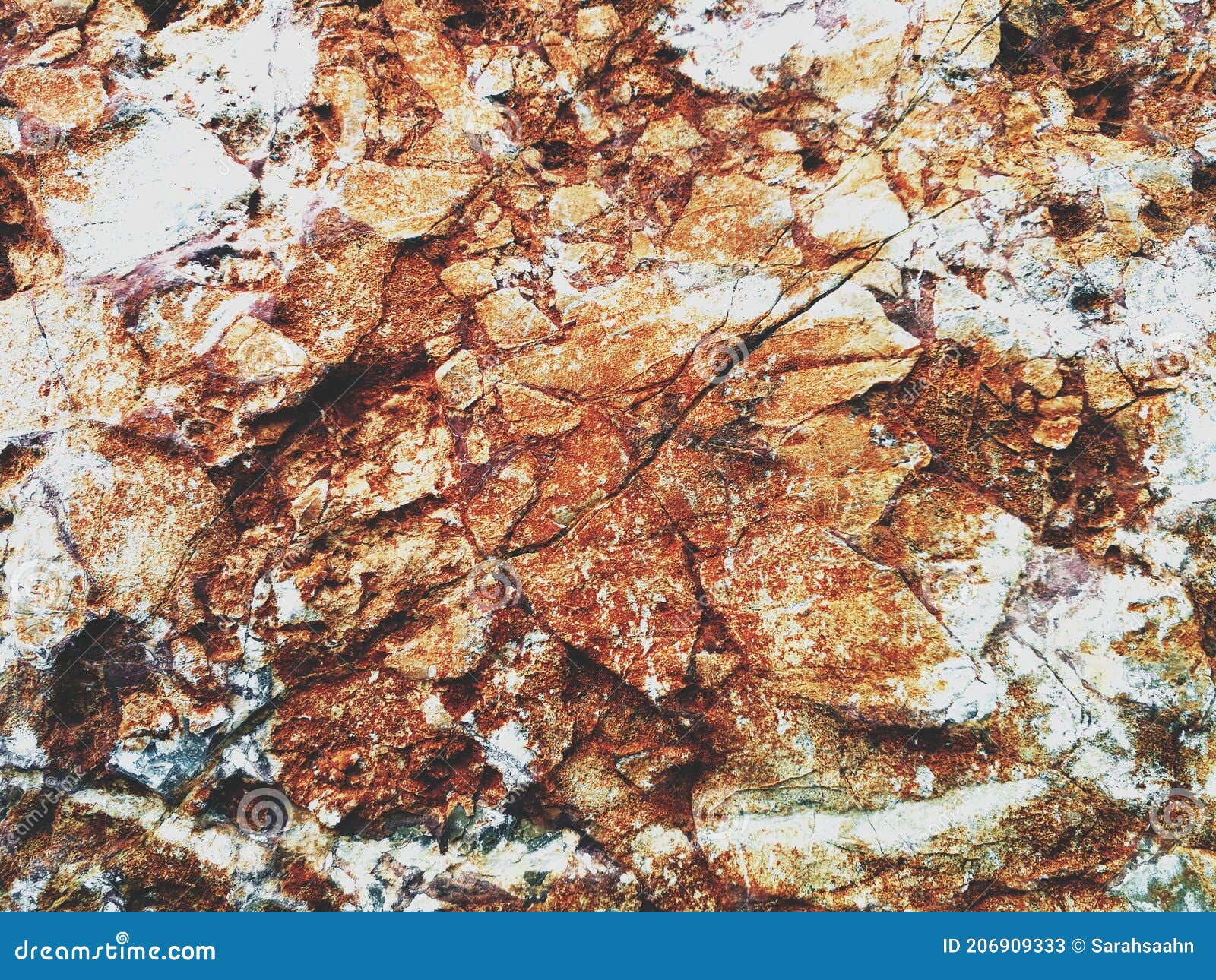Top View of Rock Stone Surface Stock Image - Image of brown, background ...