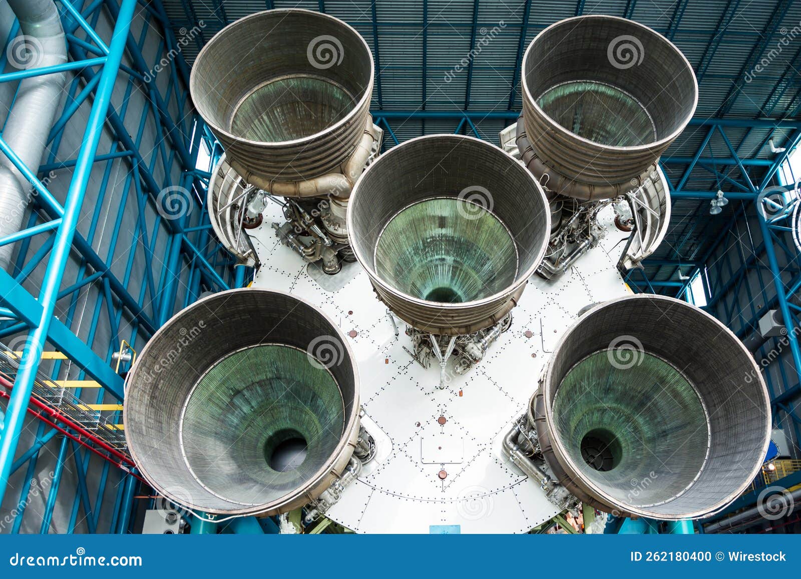 Top View of the Rocket Engine in the USA Editorial Image - Image of ...