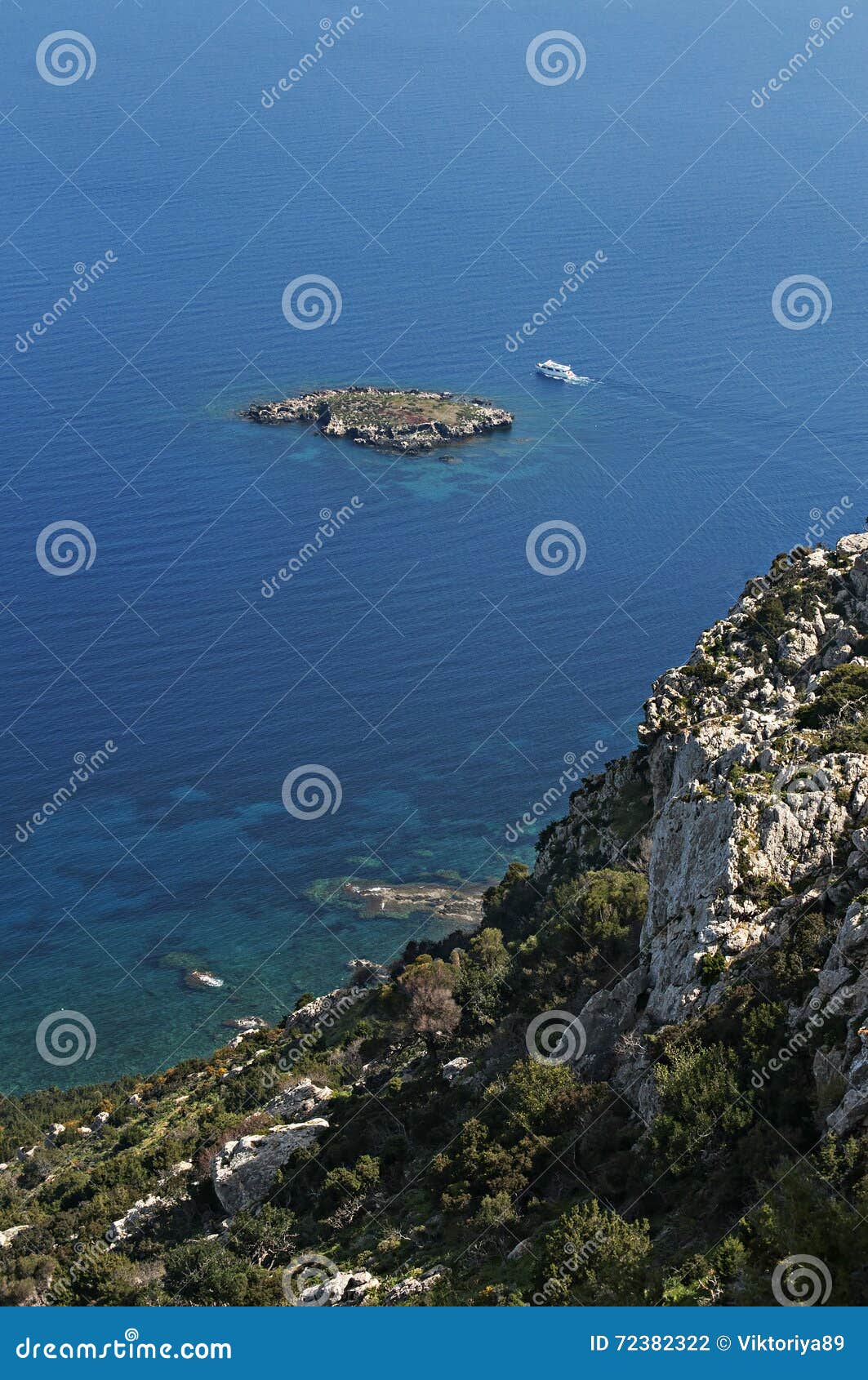 Top View of Rocks in Cyprus Stock Photo - Image of sand, paradise: 72382322