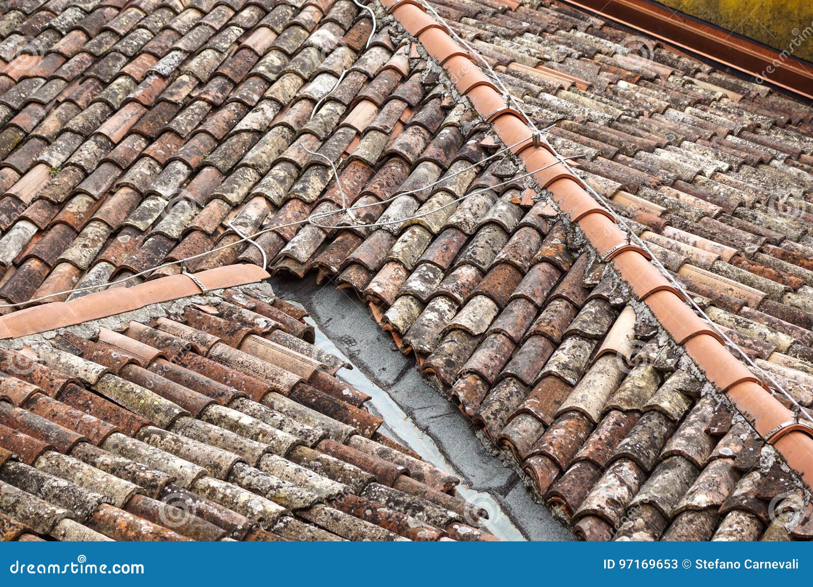 Top View of the Roofs of Houses Stock Image - Image of house, design ...