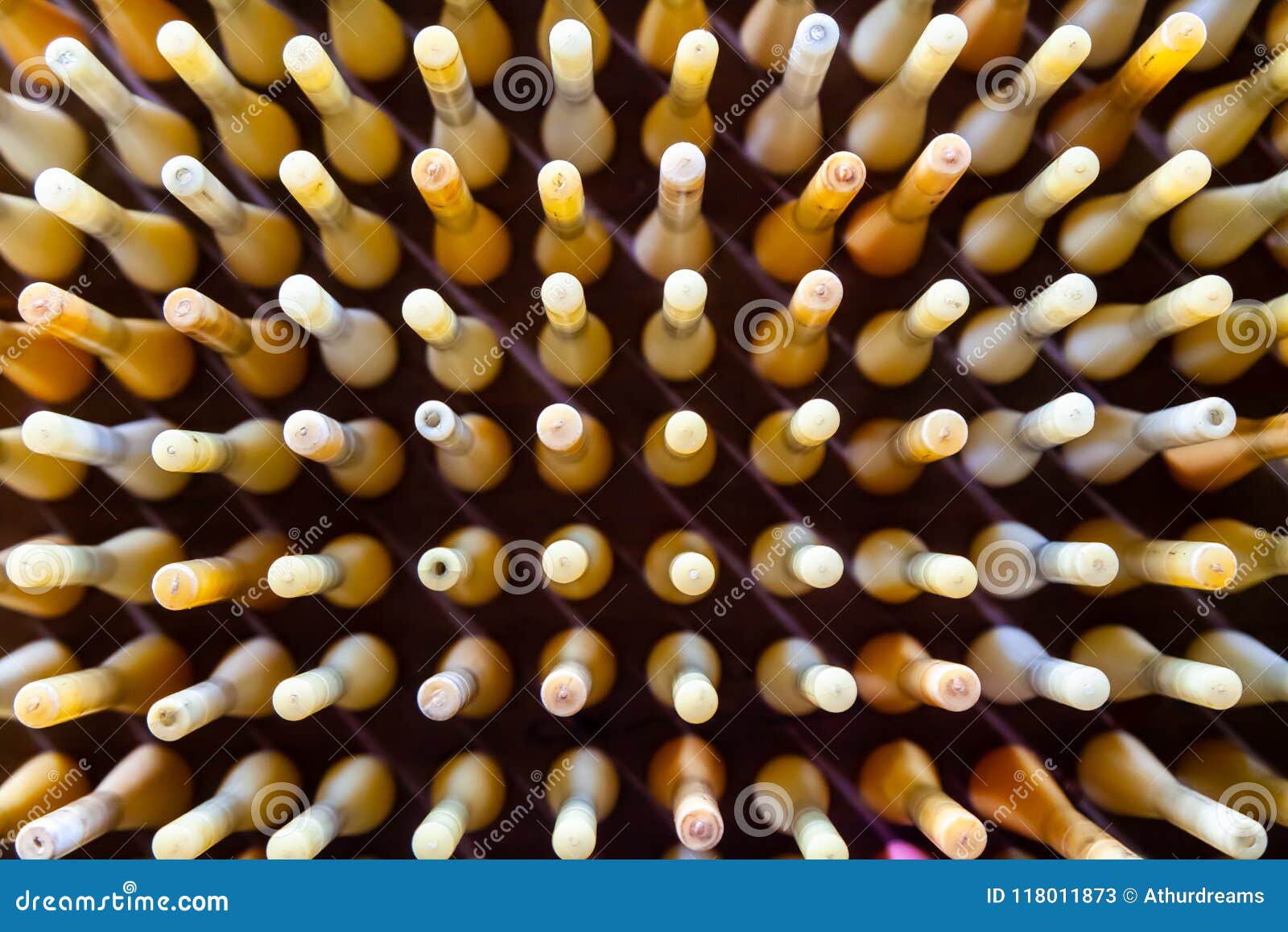 Top View Group of Silk Spools without Silk Thread Yarn Stock Image ...