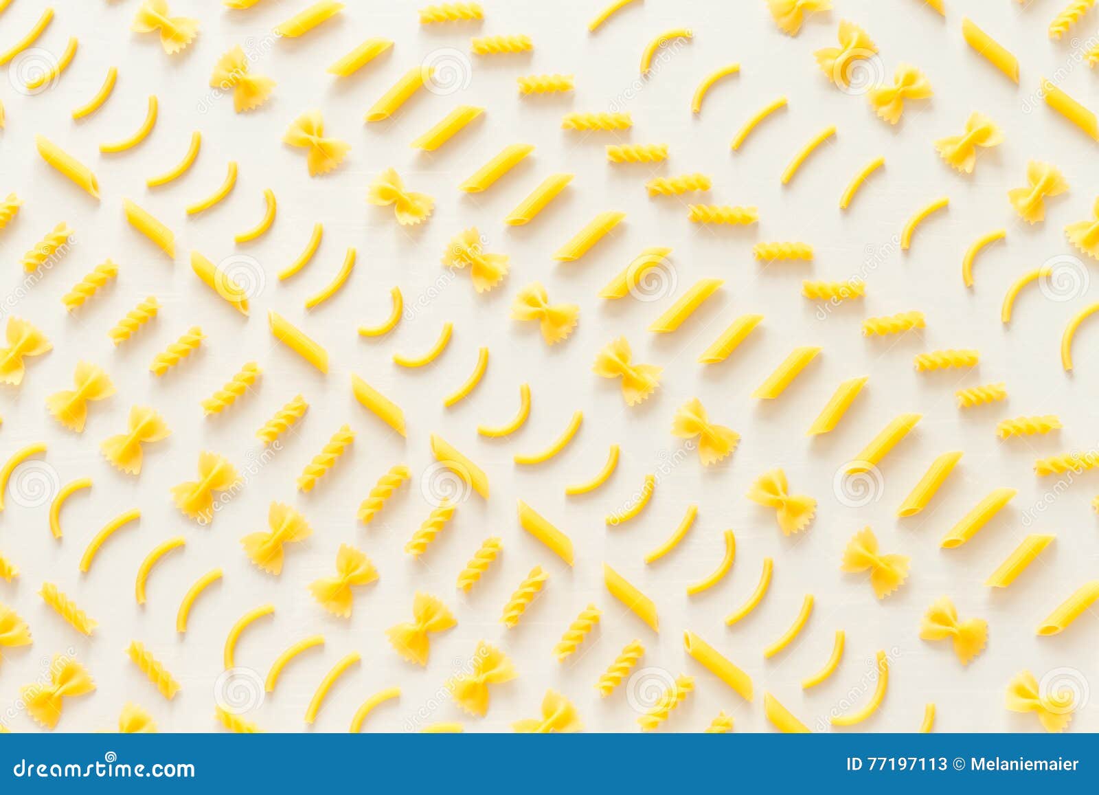 Top view rows of pasta stock image. Image of diagonal - 77197113