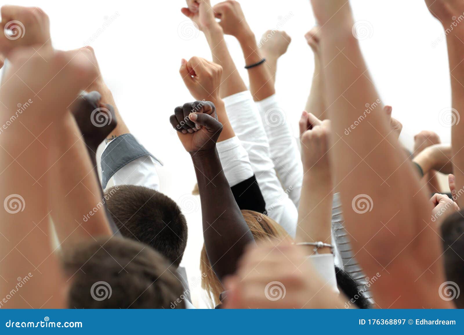Top View. Rows of Young People Striding Forward Stock Image - Image of ...