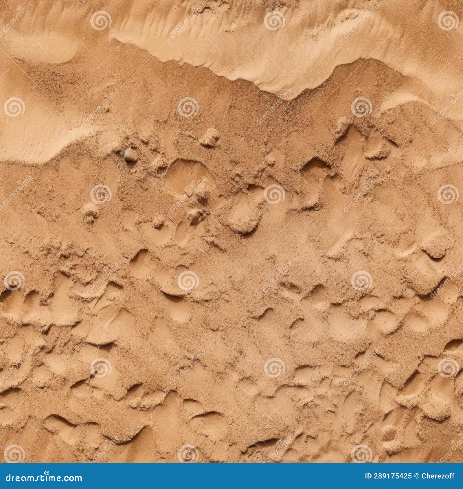 Top view of sand stock illustration. Illustration of light - 289175425