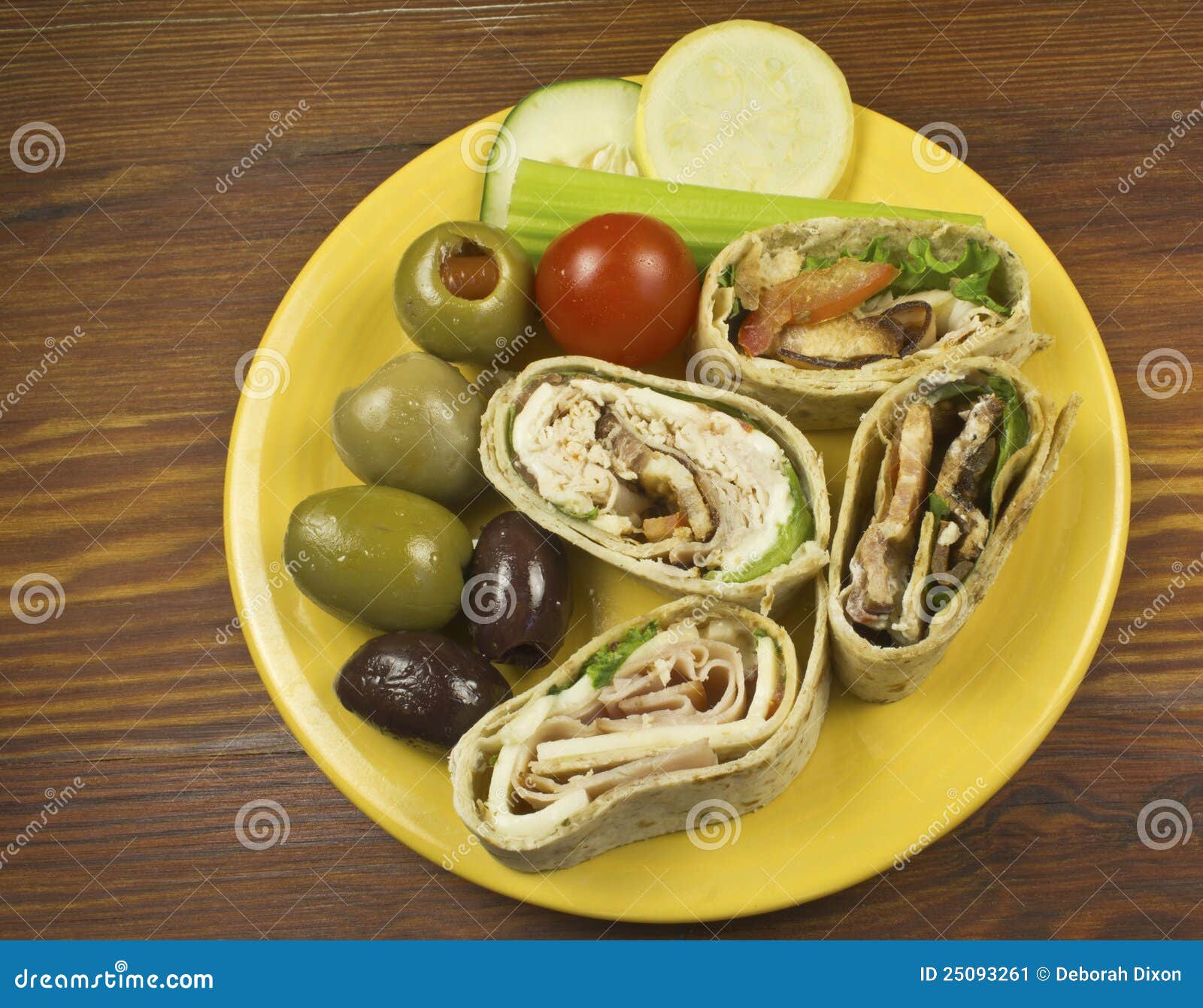 Top view of Sandwich wrap stock image. Image of ingredient - 25093261