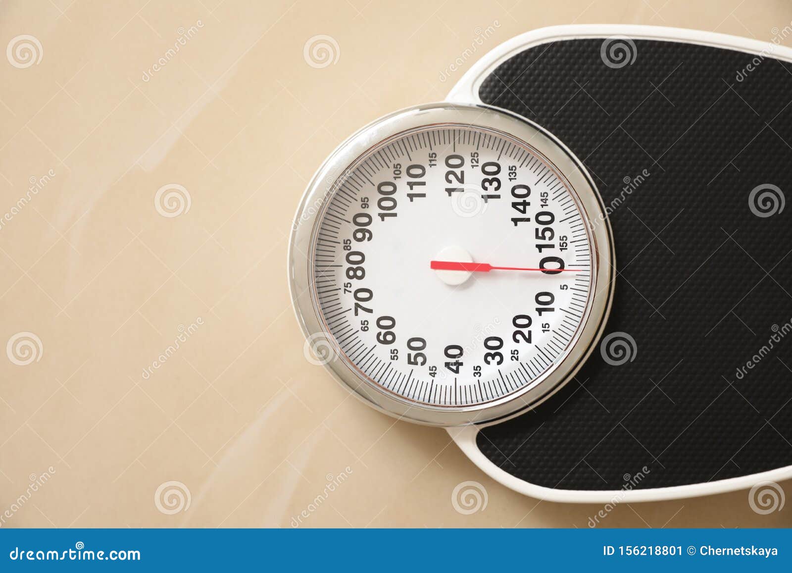 Top View of Scales on Floor. Overweight Problem Stock Image - Image of ...
