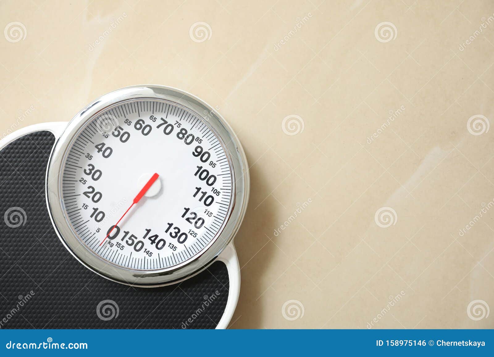 Top View of Scales on Floor. Overweight Problem Stock Photo - Image of ...