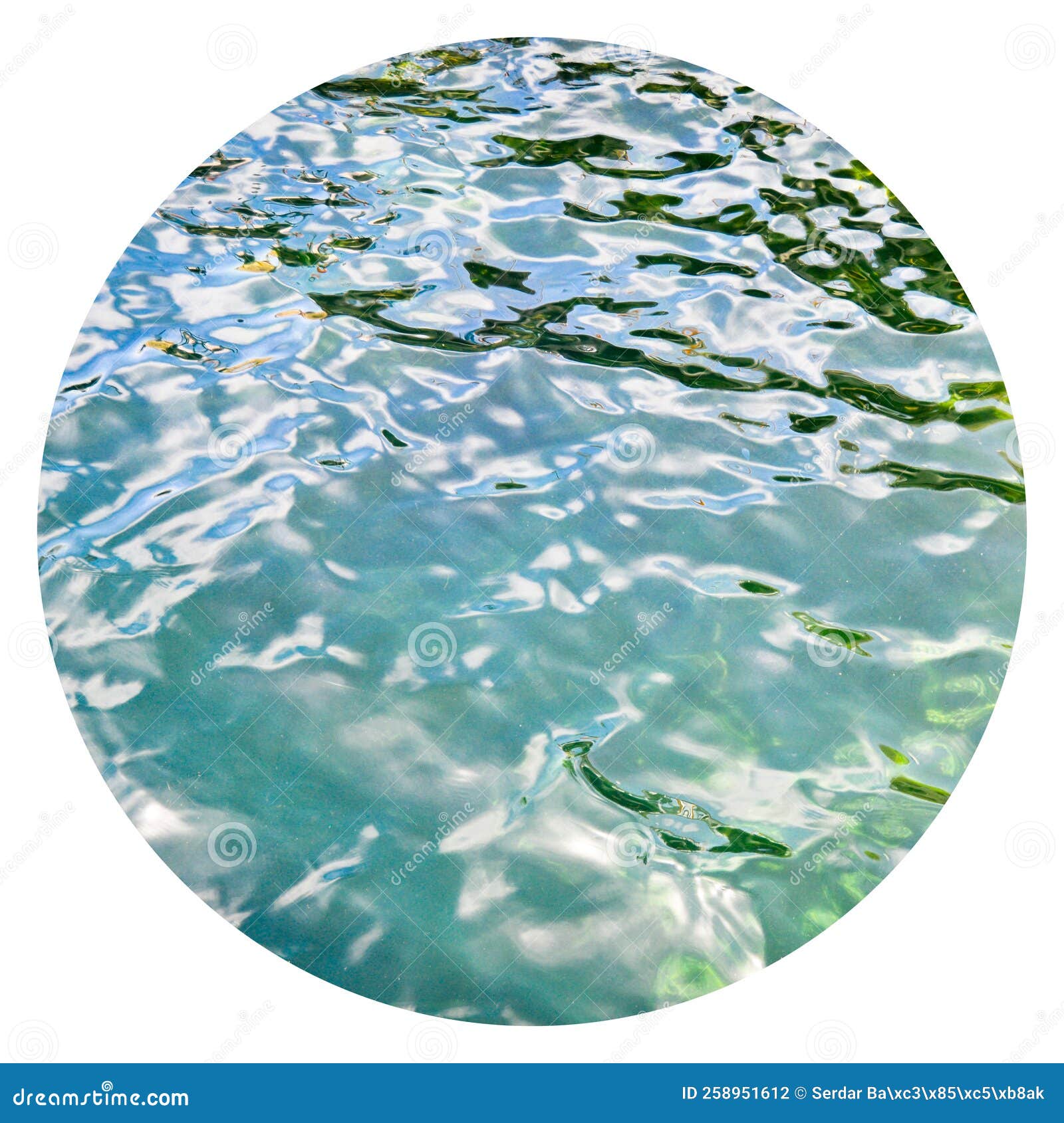 Top View of Sea or Ocean Water, Blue Sea Water Texture Stock Photo ...