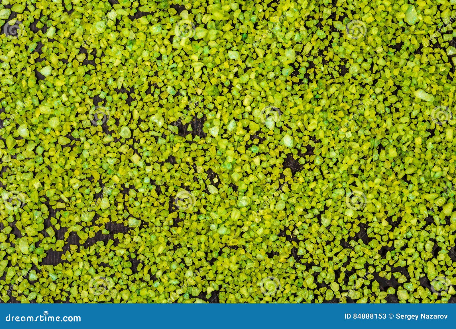 Top View of Sea Salt on a Black Background Stock Image - Image of ...