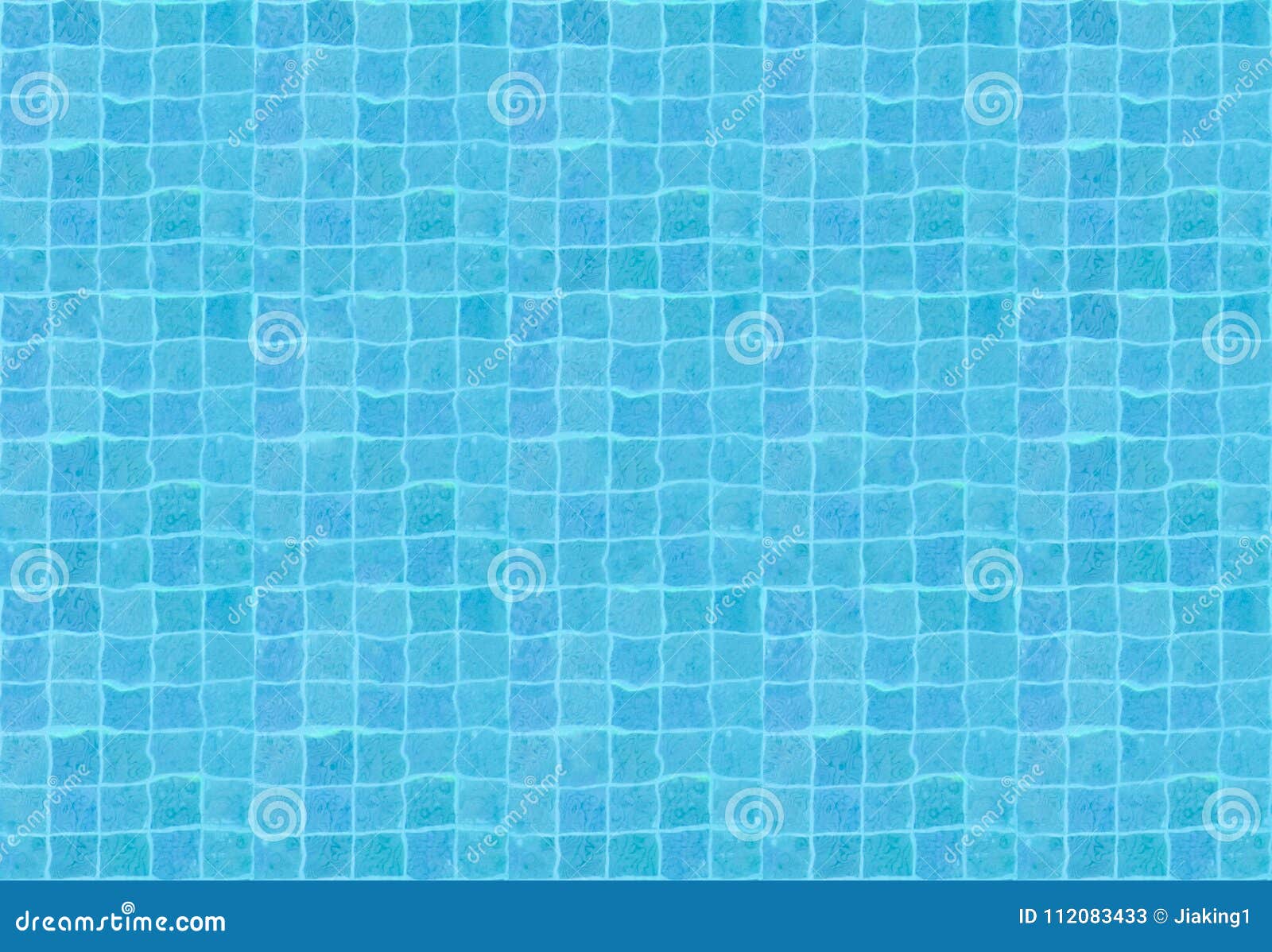 Top View Seamless Water Pool Pattern in Blue Color Stock Image - Image ...