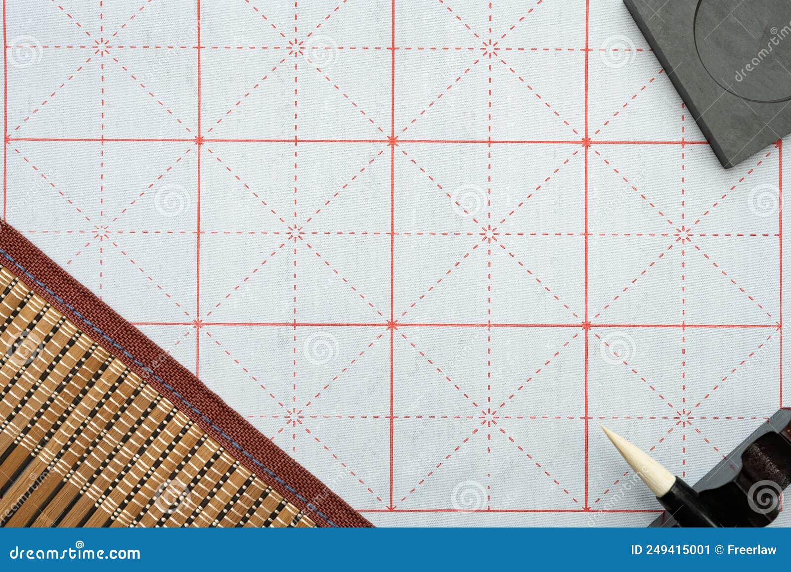 Set of Tools for Writing Chinese Brush Stock Image - Image of ...