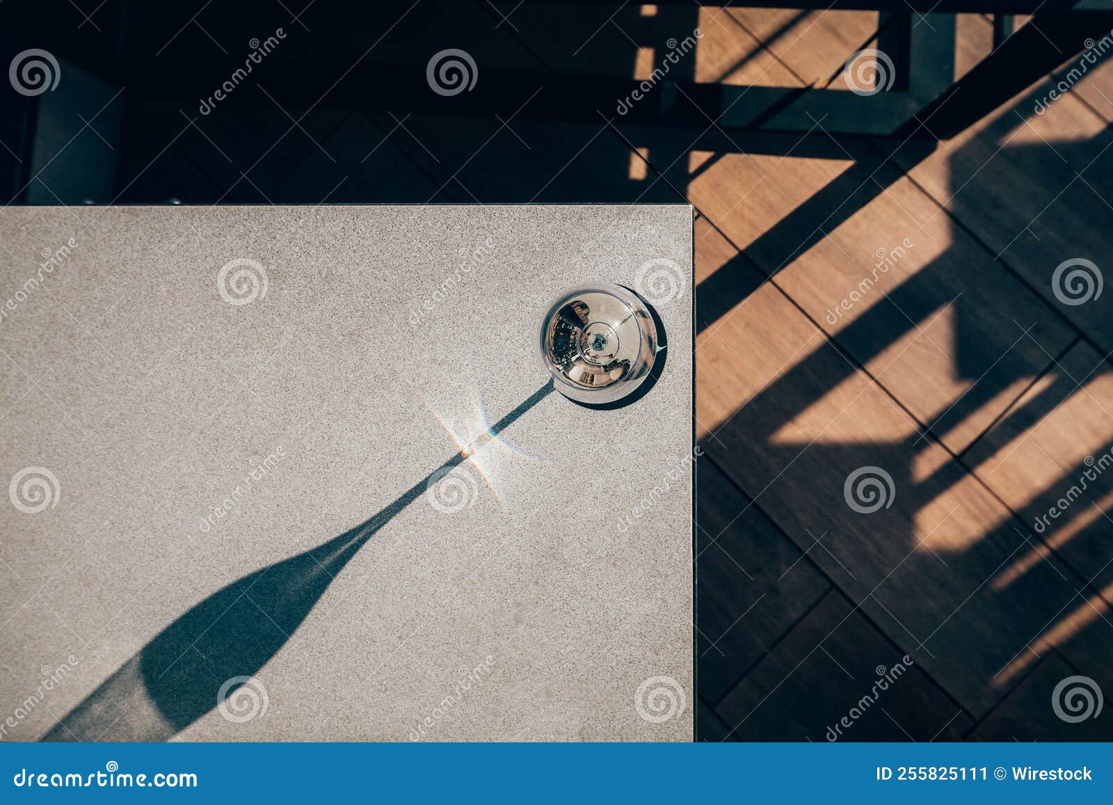 Top View of Shadow on a Table Stock Image - Image of table, shadow ...