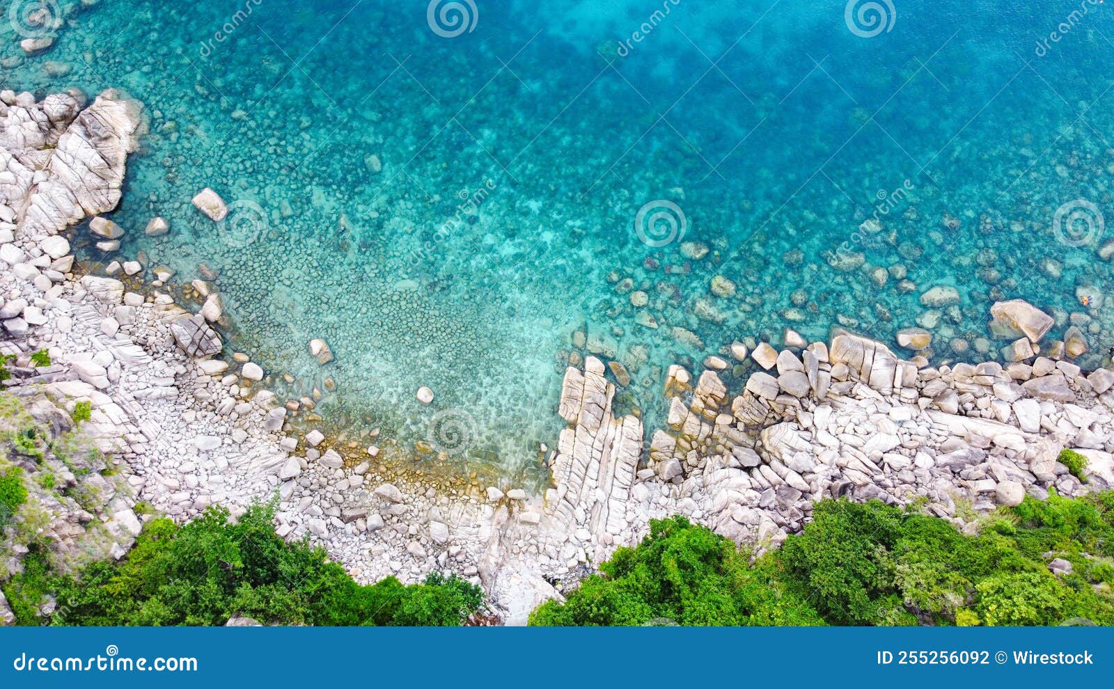 Top view shot of a beach stock photo. Image of shore - 255256092