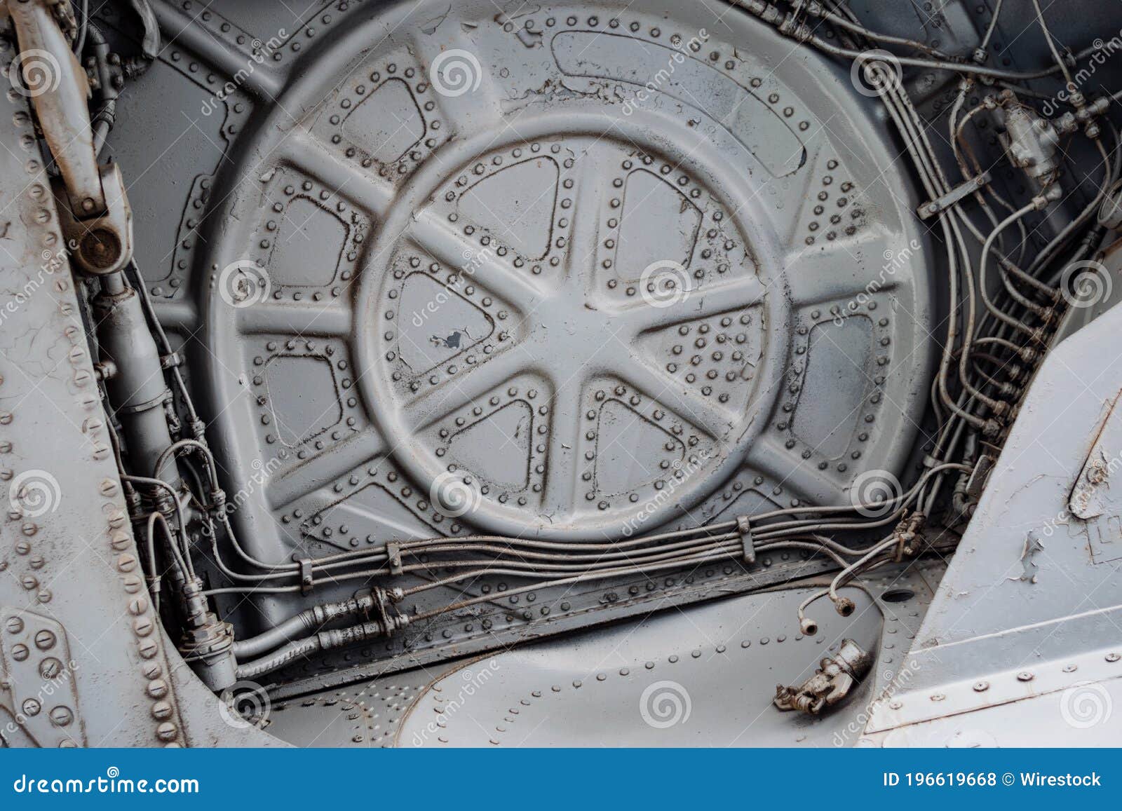Top View Shot of Soviet Attack Aircraft Detail Stock Photo - Image of ...