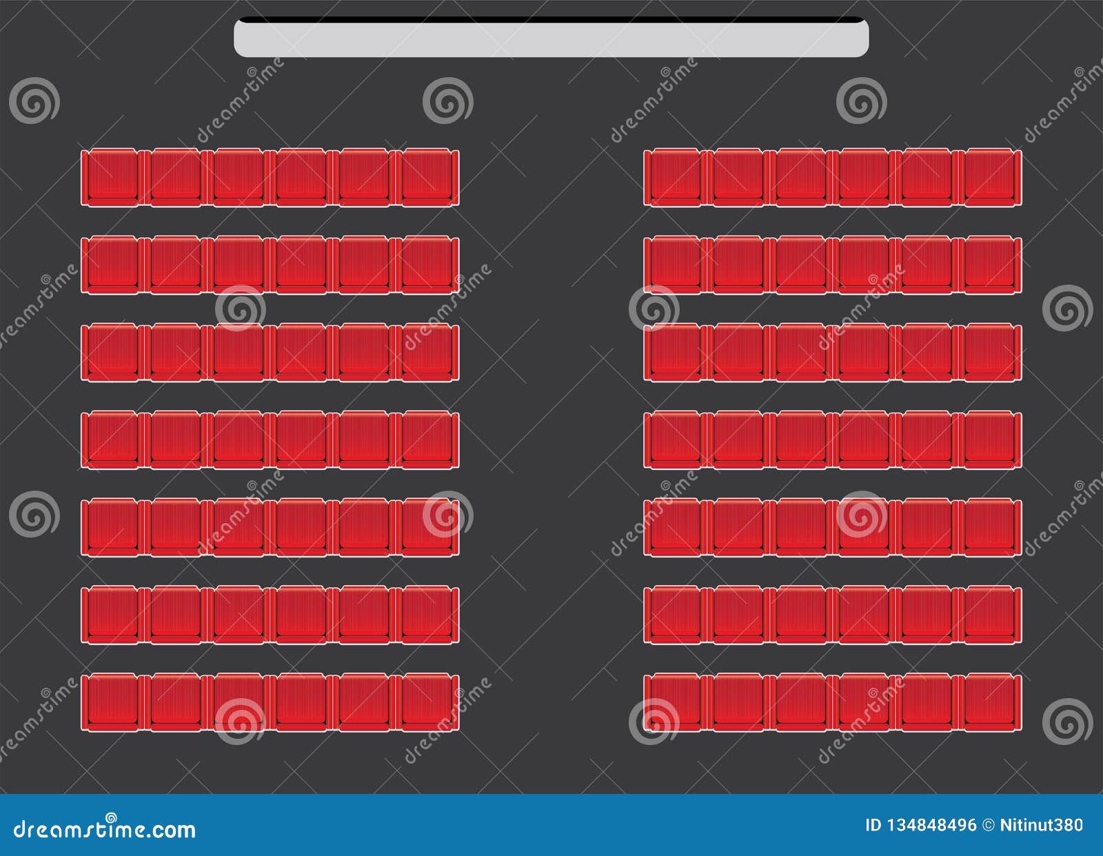 Top View Show Seat Map Of School Bus Royalty-Free Stock Photography ...