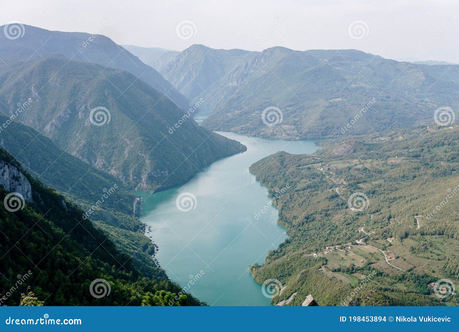 Top View from Sightseeing on Tara Stock Photo - Image of large, peak ...