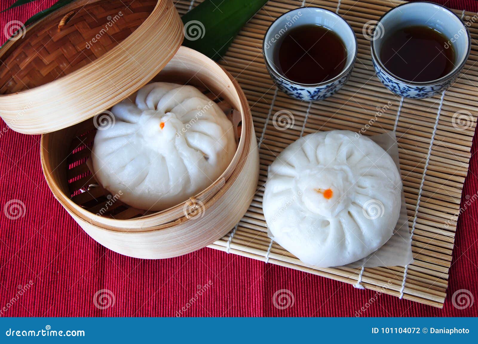 Top View Siopao Bamboo Container Stock Photos - Free & Royalty-Free ...