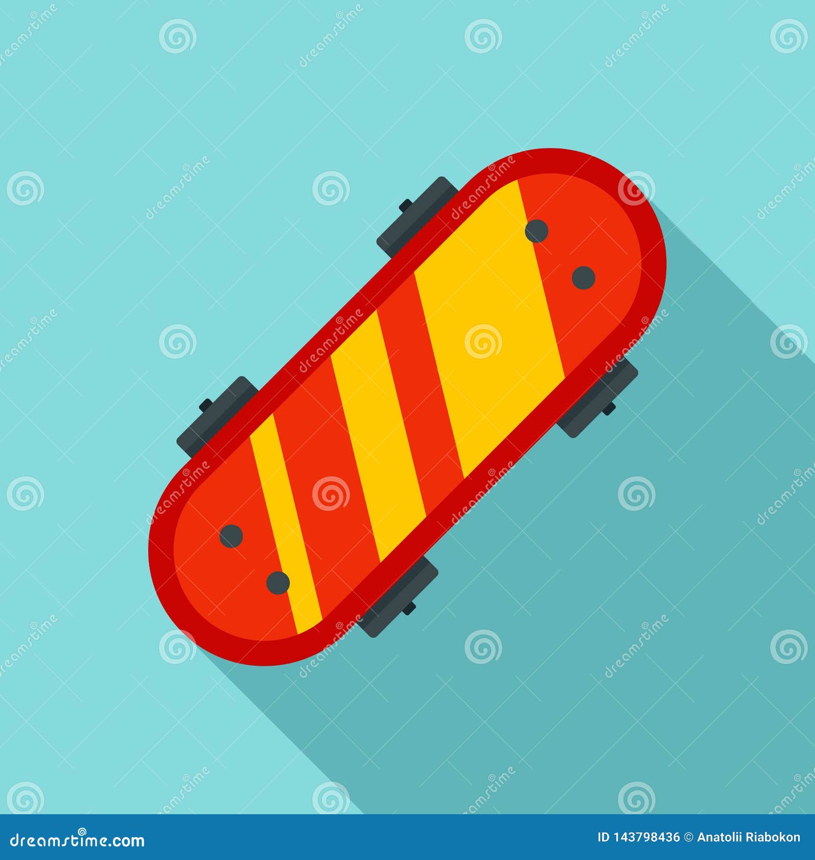 Top View Skate Board Stock Illustrations – 265 Top View Skate Board ...