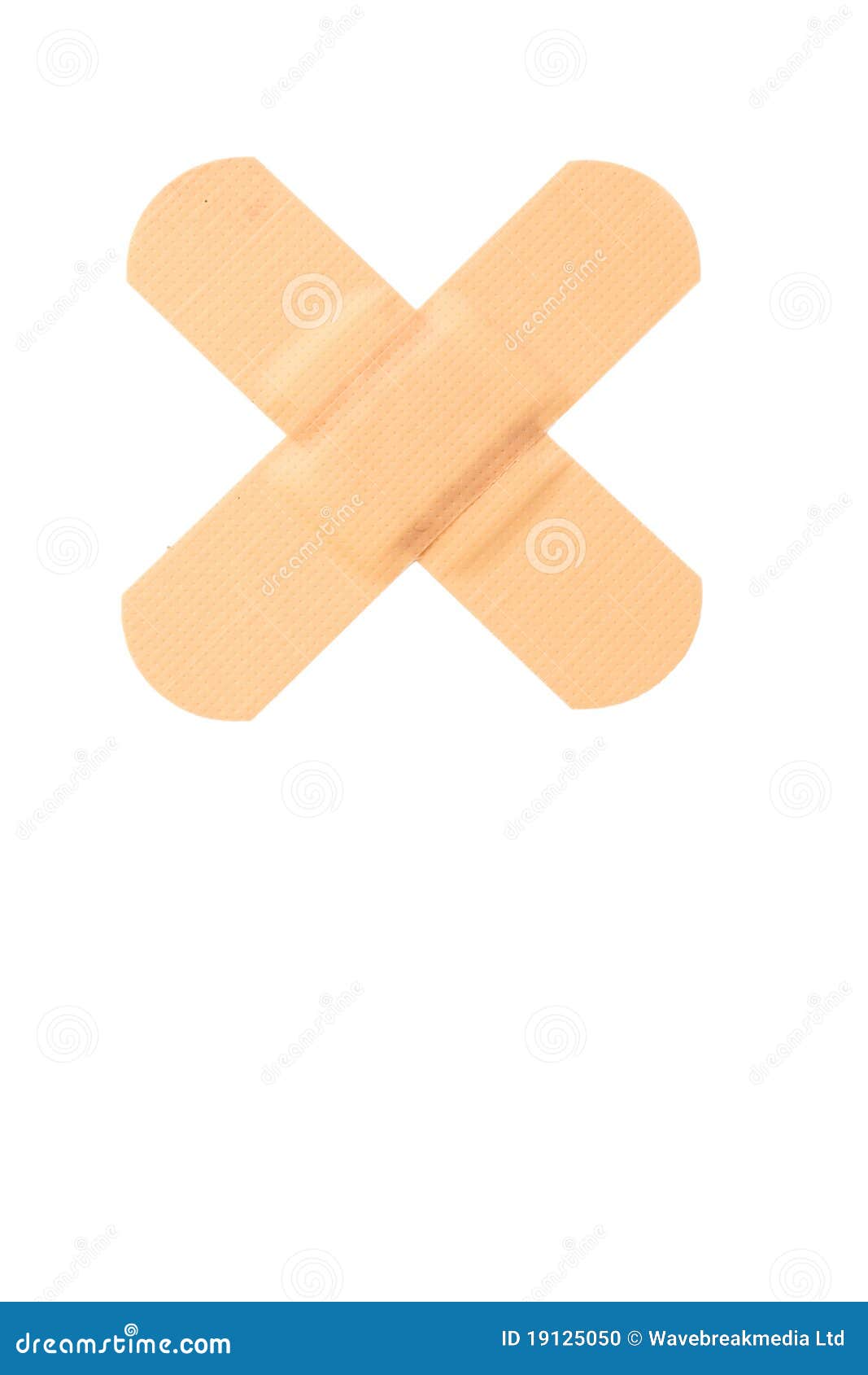 Top view of small band-aid stock photo. Image of medical - 19125050