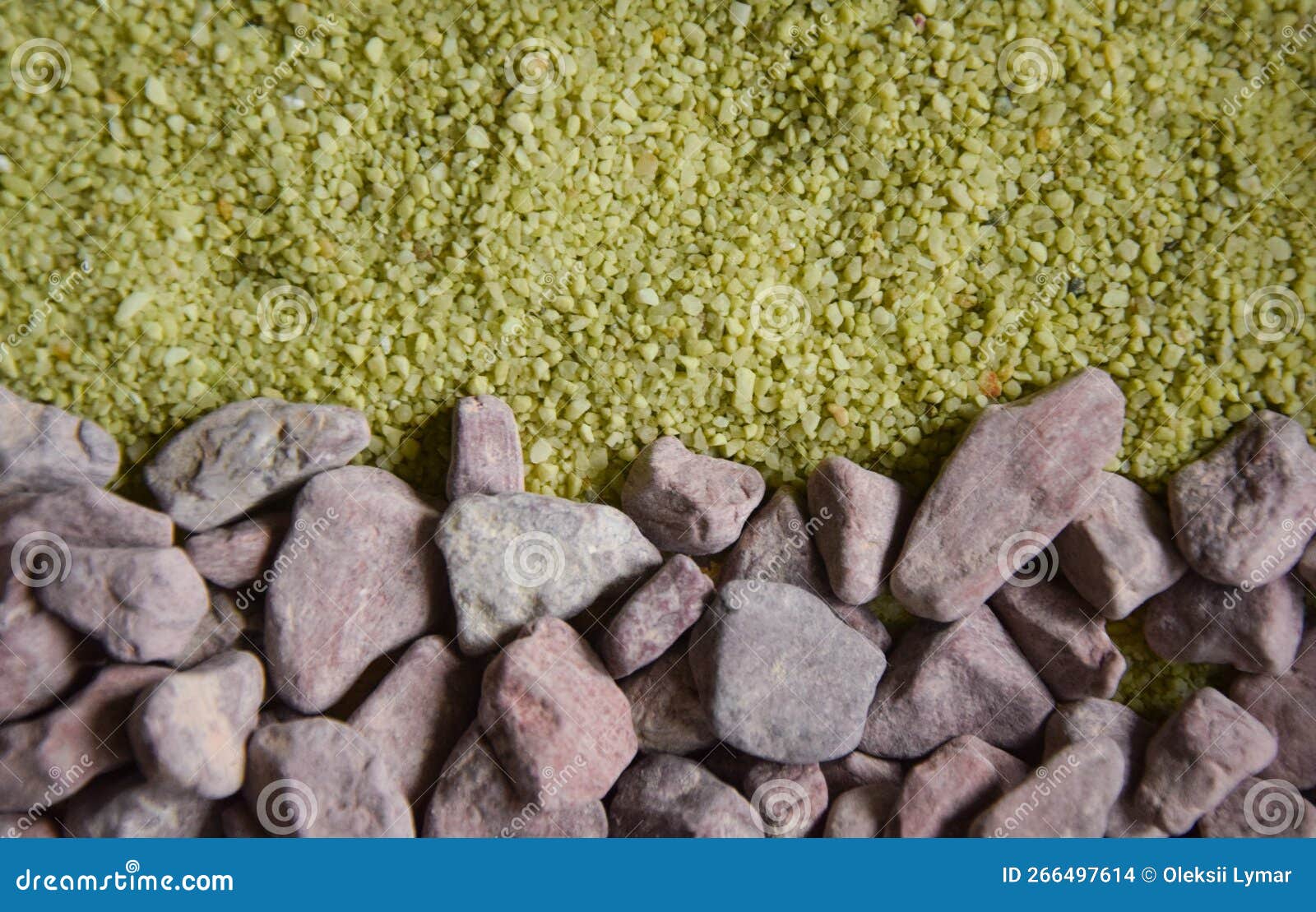 Top View Small Quarry Stone Granite Coarse Sand Texture for Background ...