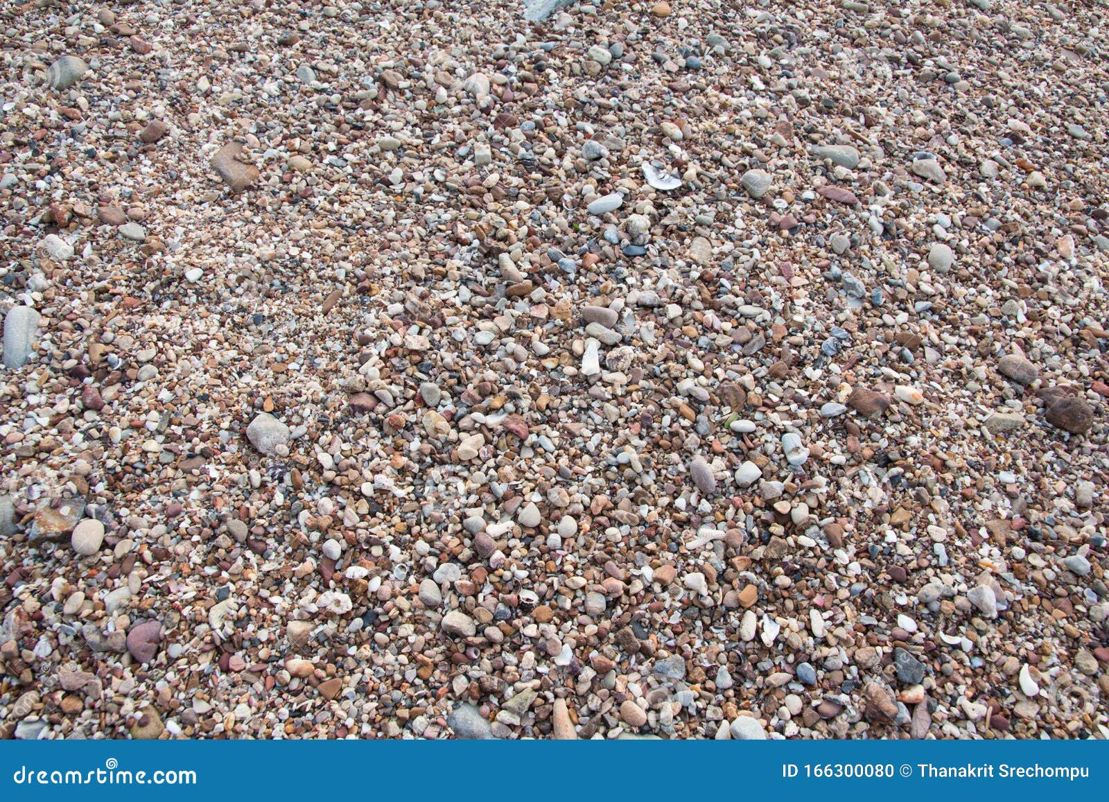 Top View of a Small Stone Surface on a Sandy Beach is the Background ...
